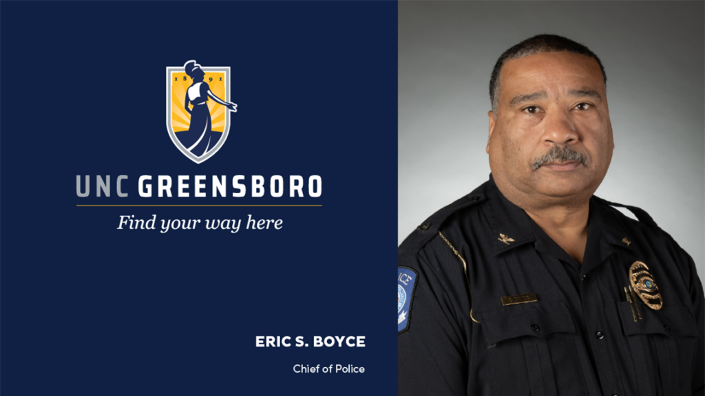 UNCG hires new Chief of Police | UNC Greensboro