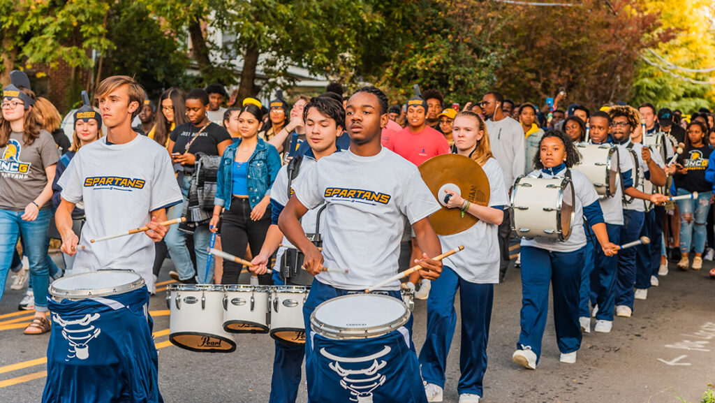 'Storm The Streets' returns to open basketball season | UNC Greensboro