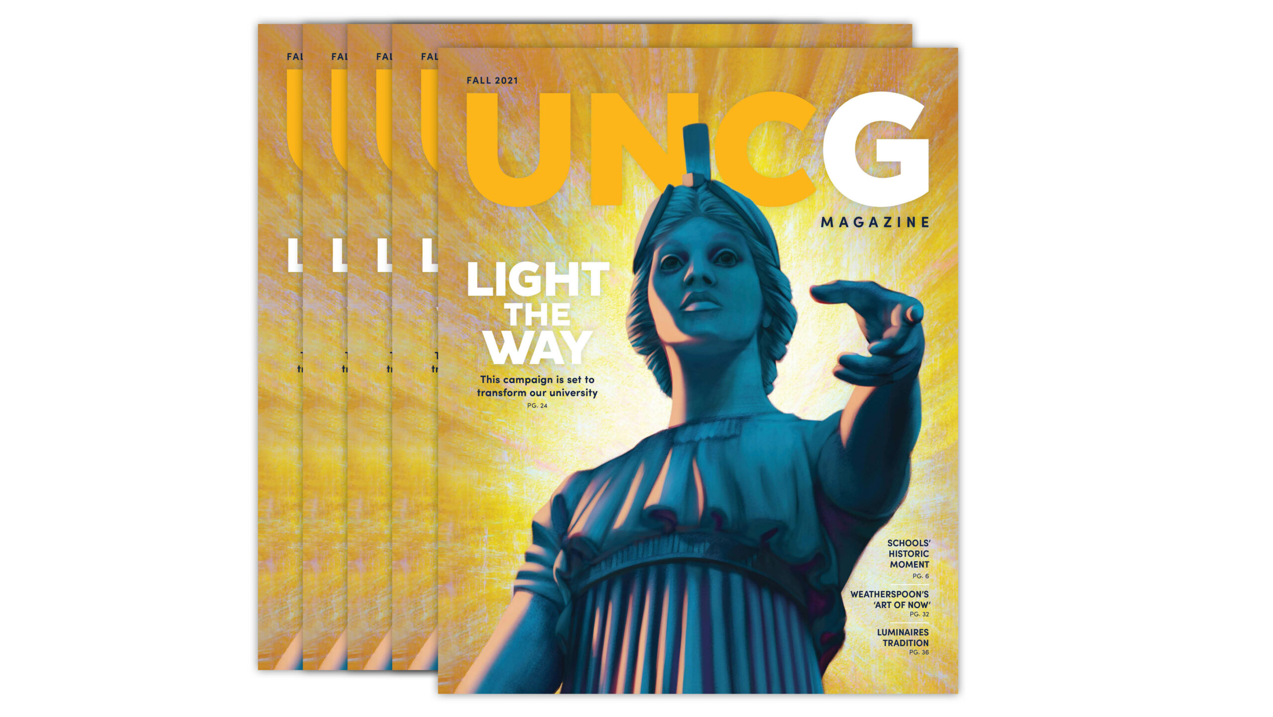 Enjoy UNCG Magazine: campaign, luminaires, Weatherspoon, and more | UNC ...