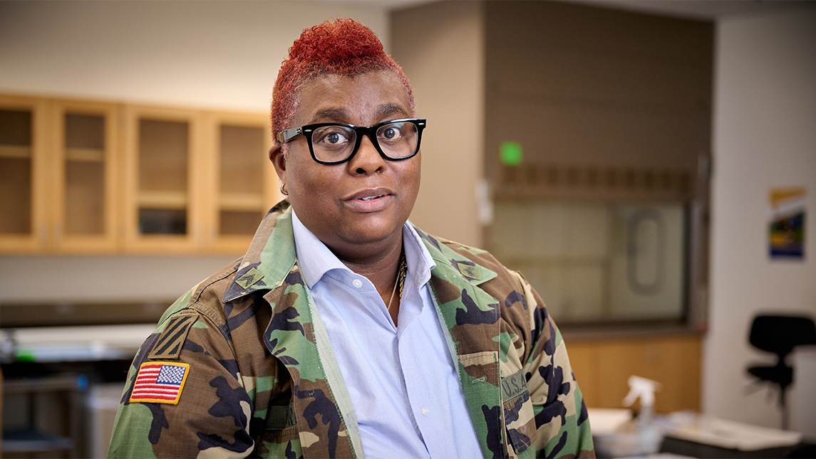 Veterans Day is every day for UNCG's Lee Griffin | UNC Greensboro