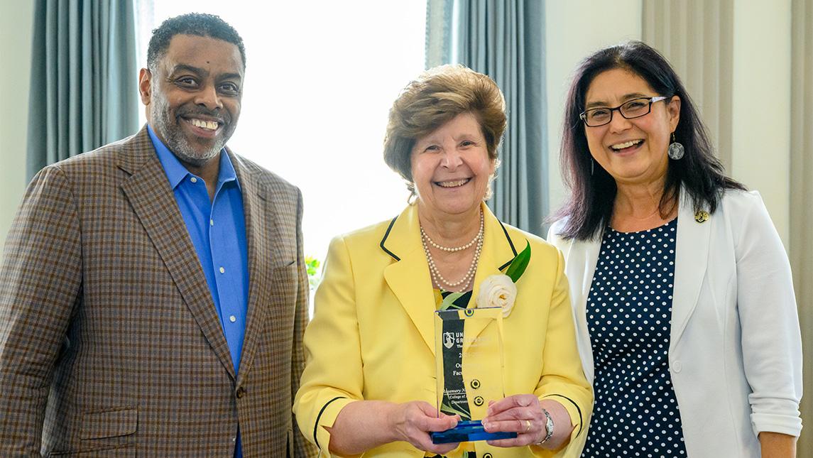 Outstanding Faculty Mentor Award caps Dr. Nelson-Gray's 50-year ...