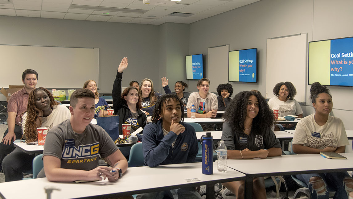 SGA represents students ‘beyond the traditional’ | UNC Greensboro