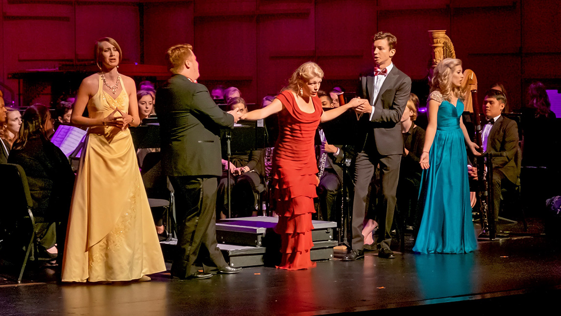 COLLAGE: Students and faculty take the audience on a musical journey ...