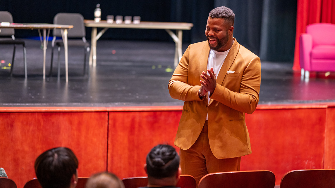 A whisper changes everything: one-on-one direction from actor Winston ...