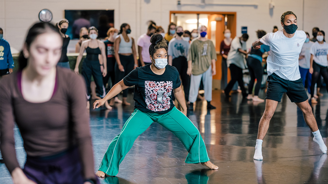 Students "bust out of the box" with Urban Bush Women | UNC Greensboro