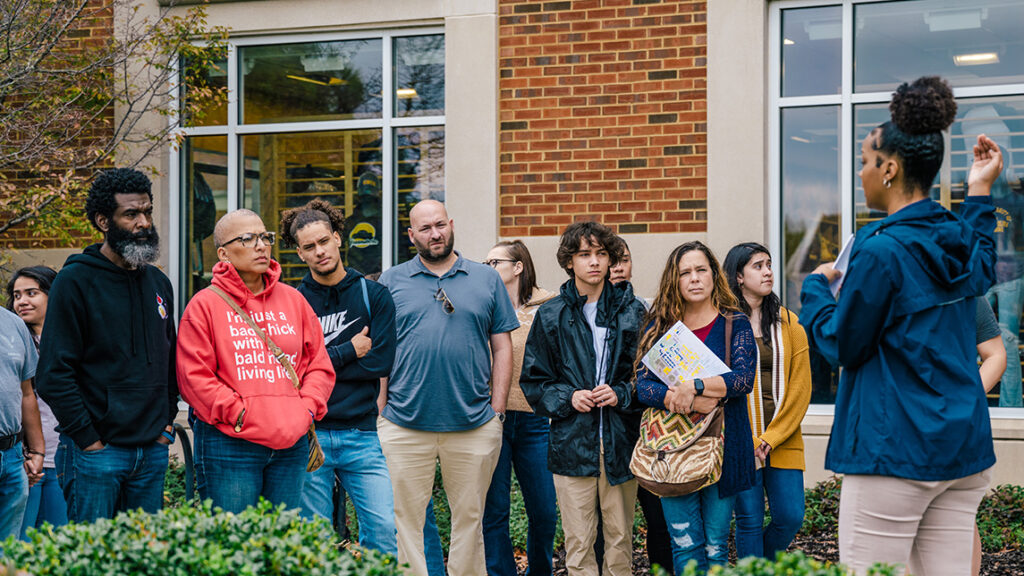 Campus Tour Highlights that rank with parents | UNC Greensboro