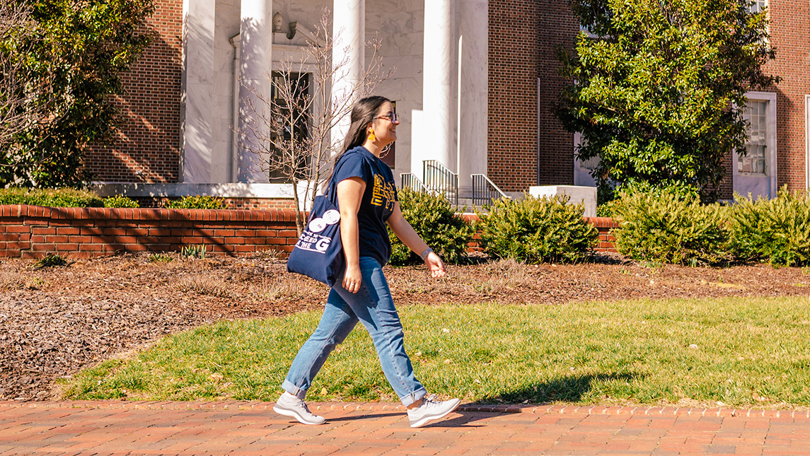 Kaleigh del Greco is succeeding at the g | UNC Greensboro