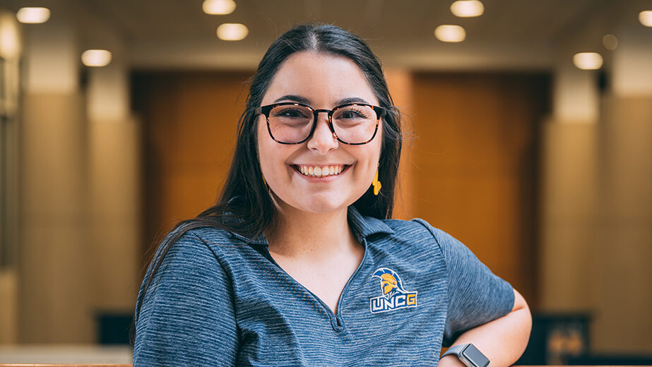 Kaleigh del Greco is succeeding at the g | UNC Greensboro