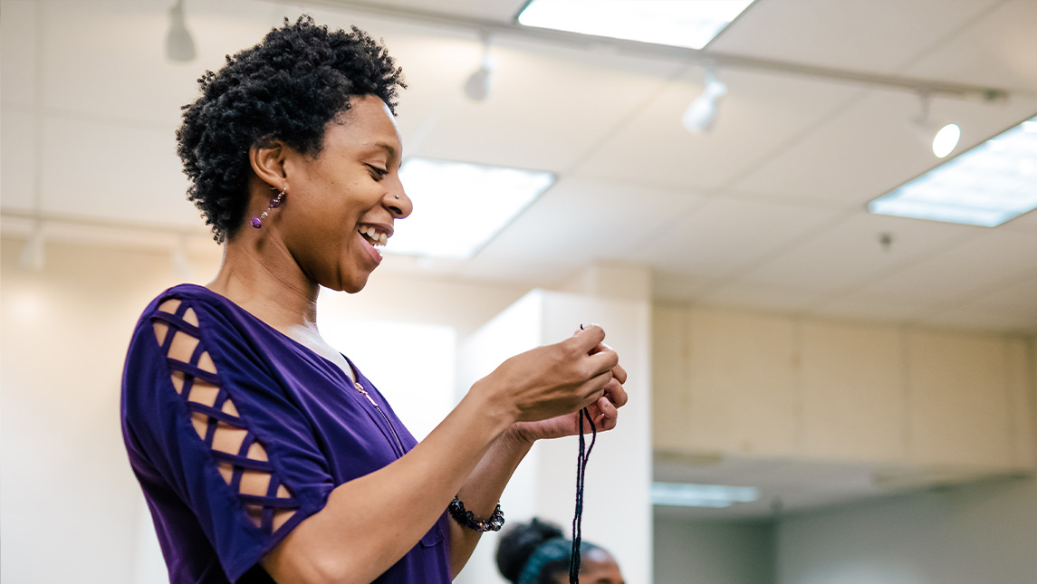 Princess Johnson goes on “The Hair Journey” in original ballet | UNC ...