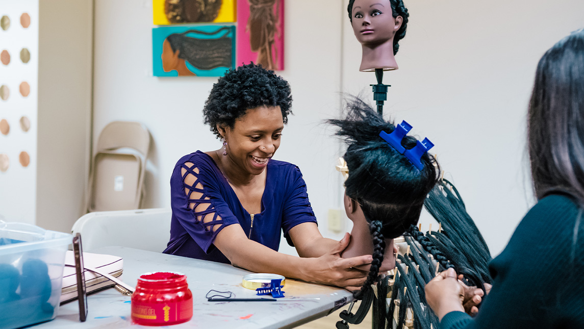 Princess Johnson goes on “The Hair Journey” in original ballet | UNC ...