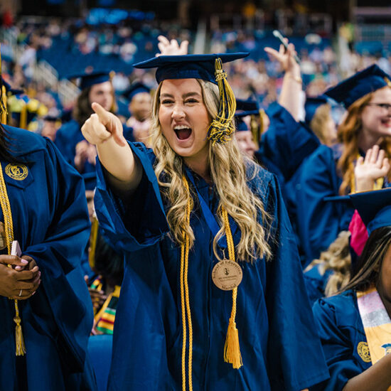 New traditions honor a bold Class of 2023 | UNC Greensboro