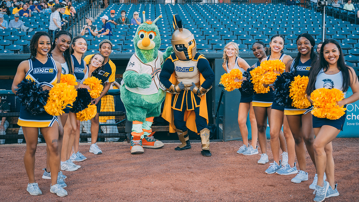 UNCG Holds Night at the Grasshoppers | UNC Greensboro
