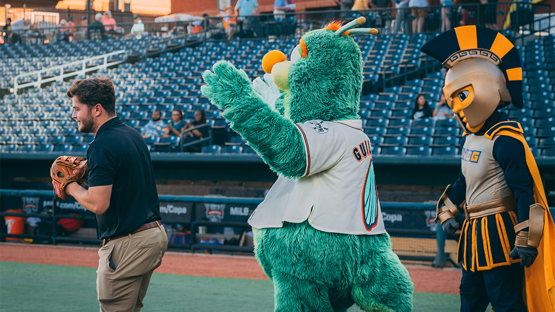 UNCG Holds Night at the Grasshoppers | UNC Greensboro