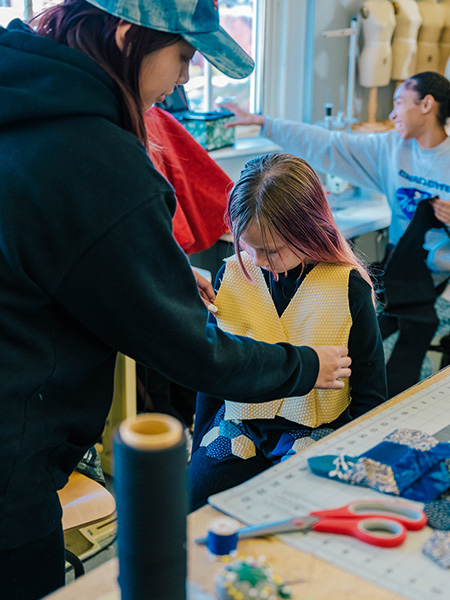 Young Scholars Shine in Custom Outfits Made by UNCG Seniors | UNC ...
