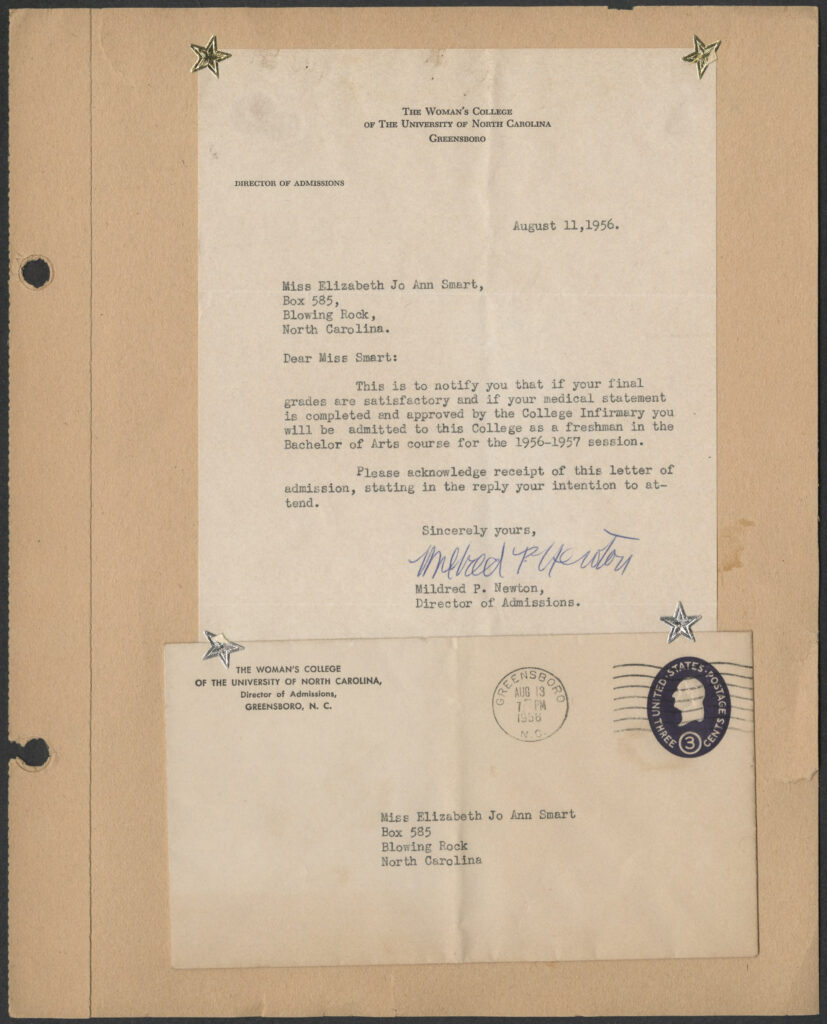 JoAnne Smart and Bettye Tillman: First In Integration | UNC Greensboro