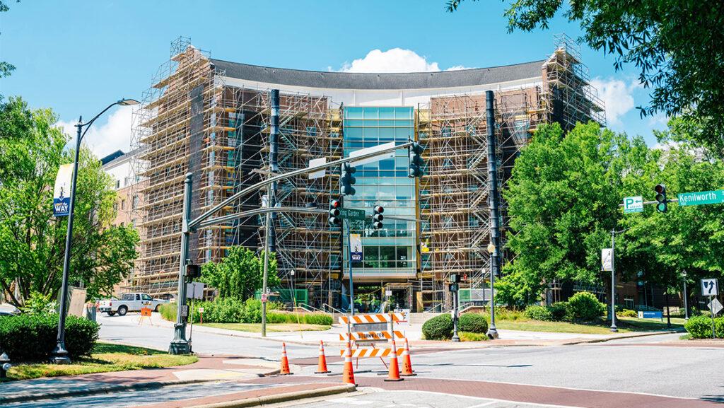 UNCG Shares Progress on Construction around Campus | UNC Greensboro