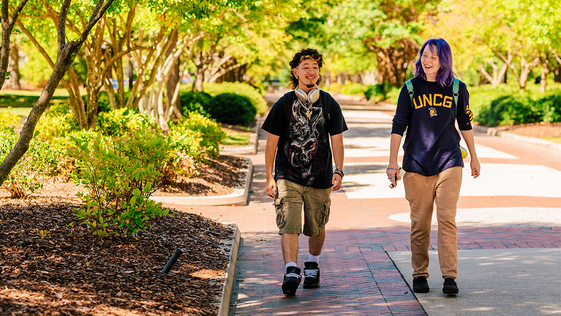 Paths to a More Walkable UNCG Campus | UNC Greensboro