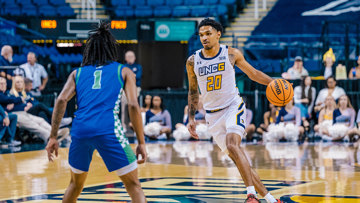 Spiro Leads the Charge for Spartan Basketball Fans | UNC Greensboro
