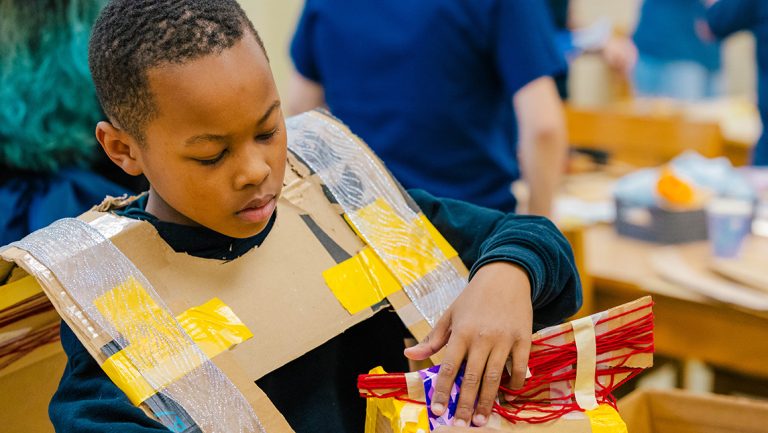 Joy is a Cardboard Robot Parade | UNC Greensboro