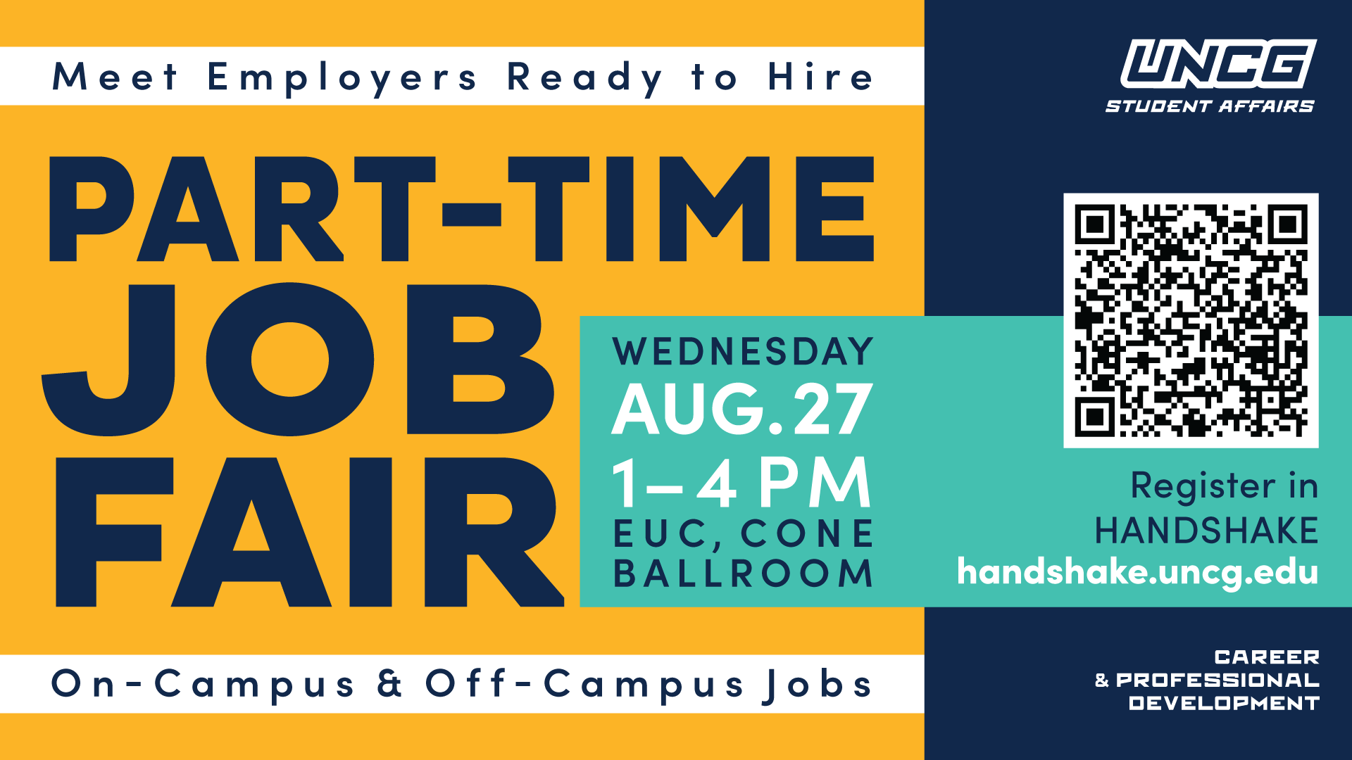 Part-Time Job Fair | UNC Greensboro