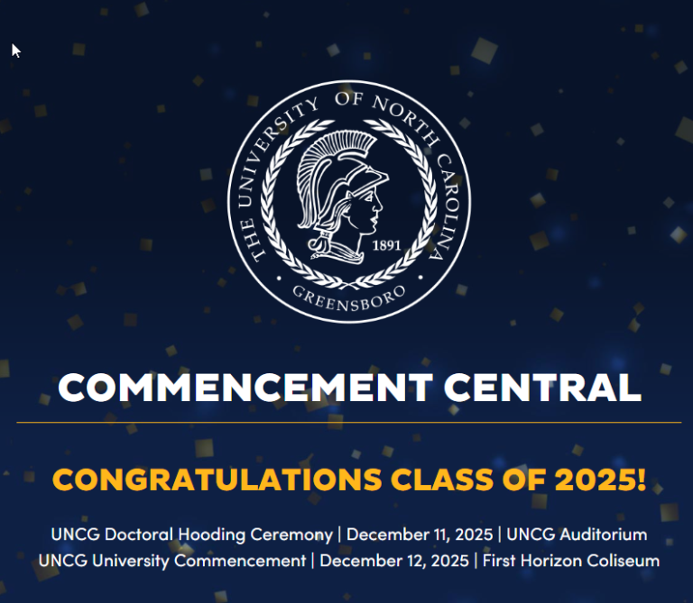 UNCG University Commencement | UNC Greensboro