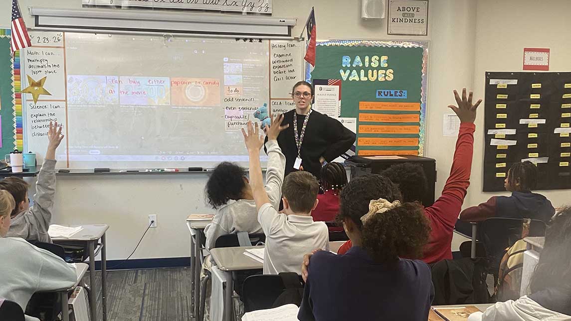 Engaging Teacher Tackles Classroom and NCTEACH Licensure | UNC Greensboro